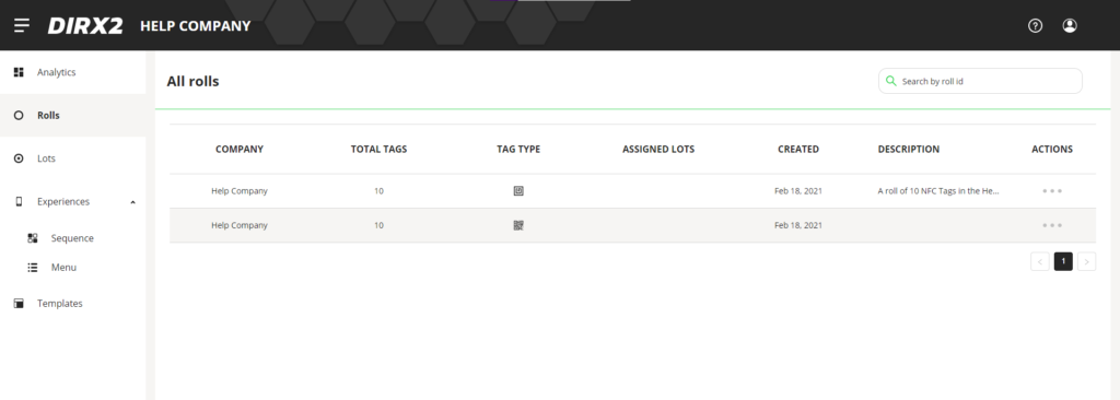 Navigating the Main Content Screen – DIRX2